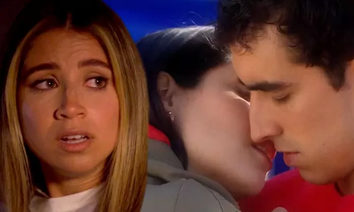Alessia se molestó por beso de Jimmy y Romina