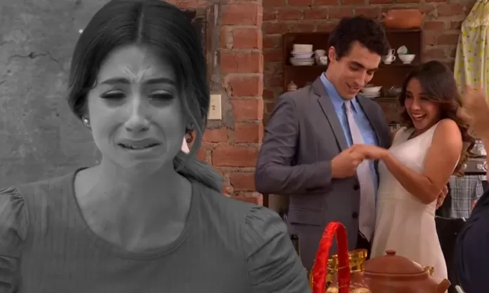 Alessia rompió en llanto por compromiso de Jimmy y Yesenia