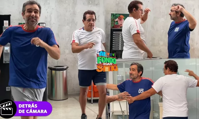 Detrás de cámaras del baile de Miguel Ignacio y Diego