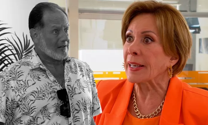 Francesca despidió a Ronald Cross