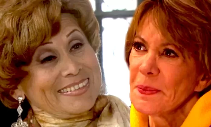 Francesca emocionada se "reencontró" con Doña Nelly