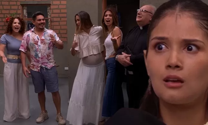 Gilary quedó horrorizada con pelea de los Gonzáles