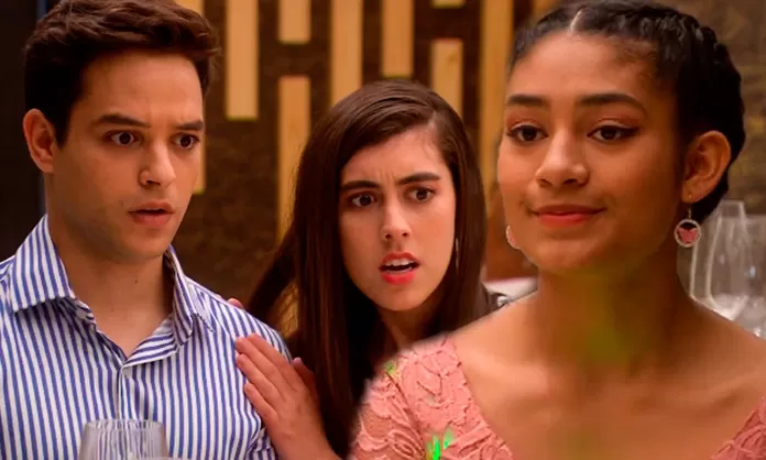 July dejó impactados a Cristóbal y Catalina con transparencia en sexy vestido