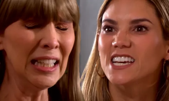 Macarena enfrentó a Perla por entregarla a Antonia