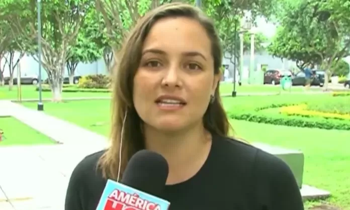 Carla Tello vivió momentos de terror afuera del aeropuerto: "La pasé ...