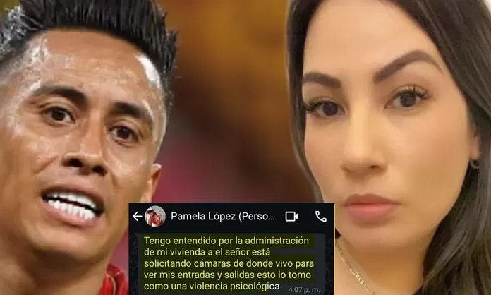 Christian Cueva pidió cámaras de casa de Pamela López