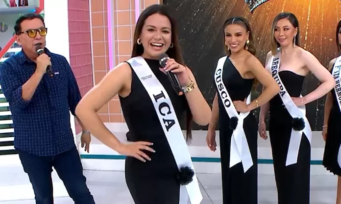 Flor Polo regresó a América Hoy como modelo