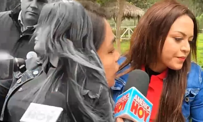 Flor Polo reapareció y se corre de entrevista América Hoy