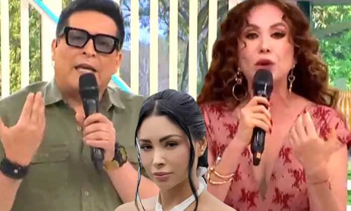 Janet Barboza y Carloncho tuvieron tenso momento