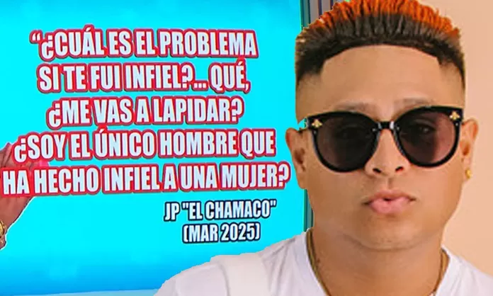 JP El Chamaco se defiende tras ser acusado de infiel