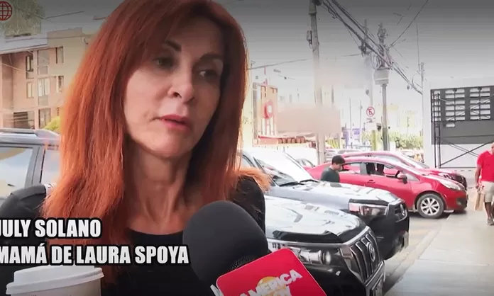 Mamá de Laura Spoya habló sobre salud de su hija