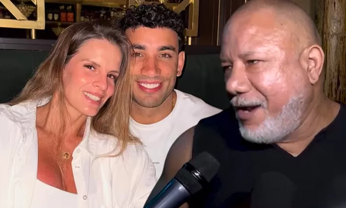 Said Palao: su papá le pide nietos con Alejandra Baigorria