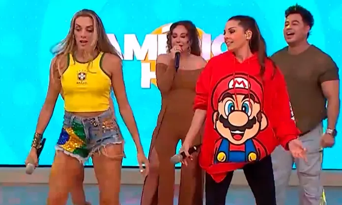Rebeca Escribens se enfrentó a Brenda Carvalho en duelo axé