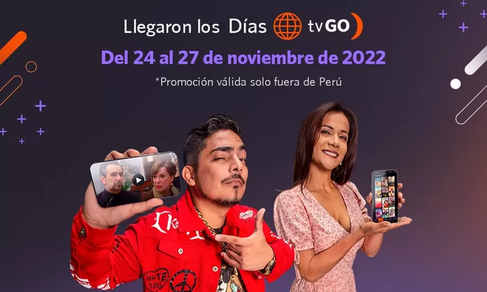Días tvGO: Suscríbete con 50% de descuento y disfruta lo mejor de la ...
