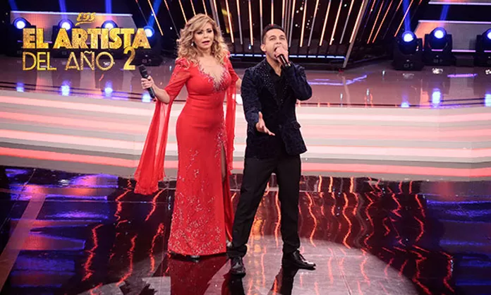 Gisela Valcárcel quedó asombrada con la voz de Jonathan Rojas