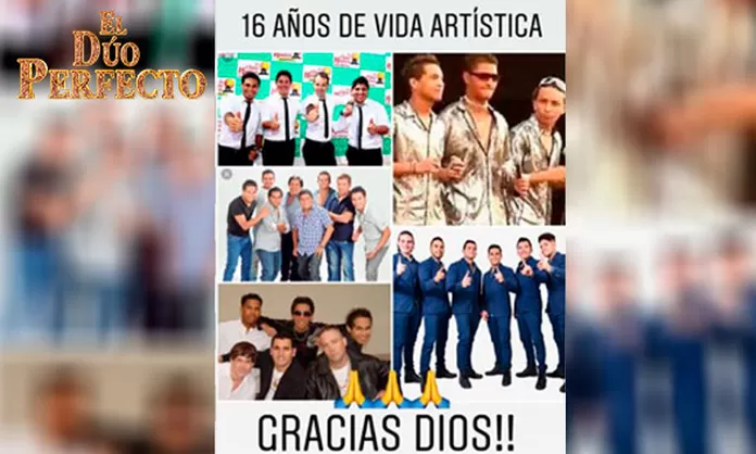 Instagram: Jonathan Rojas celebró así sus 16 años de vida artística