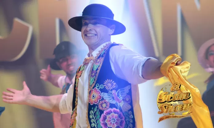 El gran show: Alexander recibió elogios en redes tras bailar huaylarsh