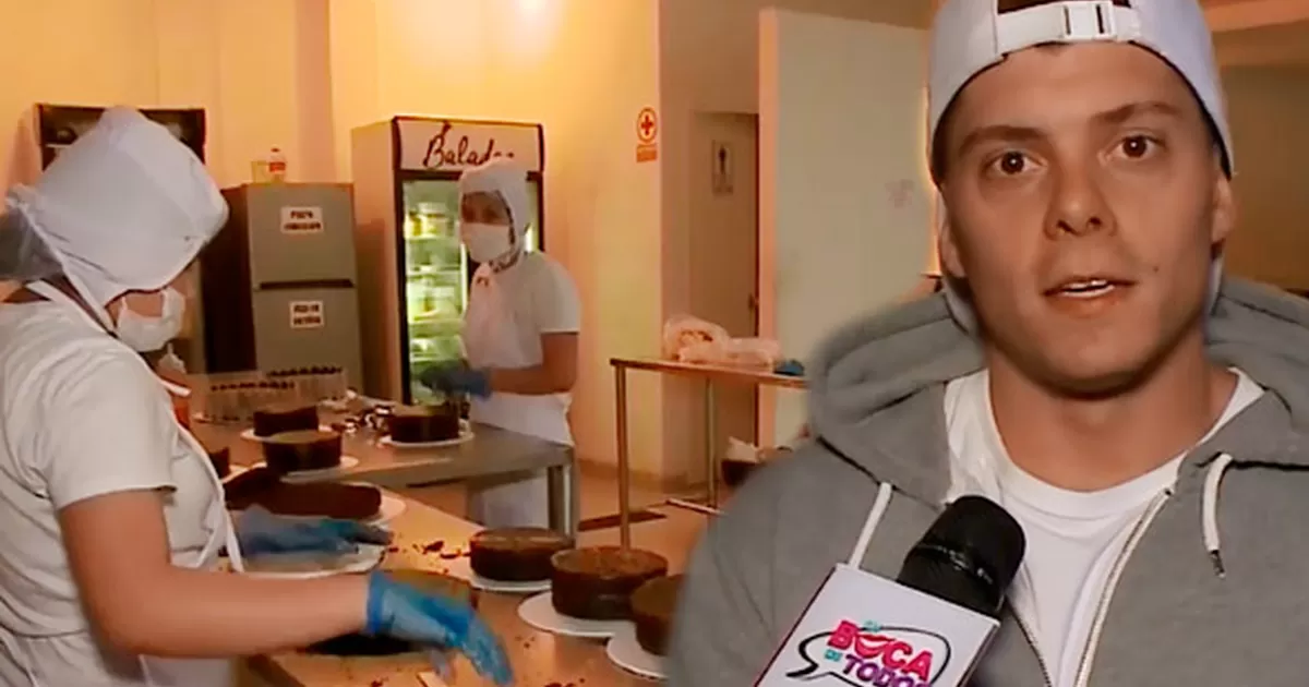 Ignacio Baladán mostró su taller de pastelería | América Televisión
