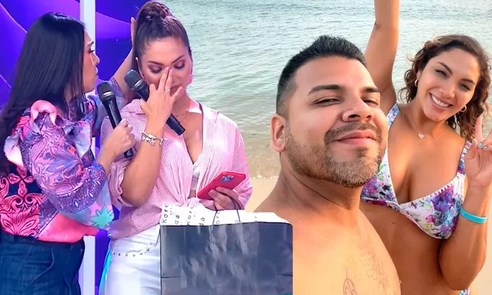 Isabel Acevedo "lloró" al defender el físico de su novio Rodney Rodríguez: "Mi bebecito es hermoso"