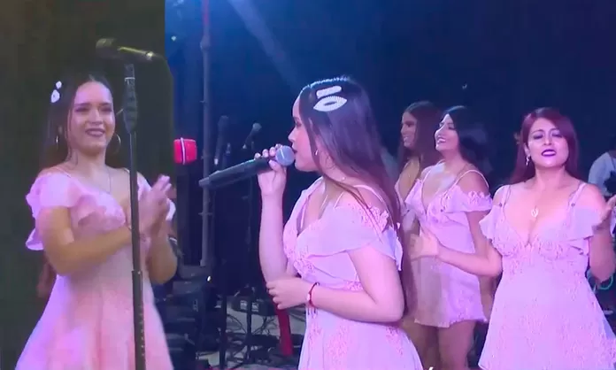 Kiara Lozano hizo su presentación oficial como nueva integrante de Corazón Serrano