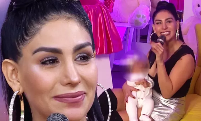 Leysi Suárez presentó en vivo a su hija Victoria Valentina