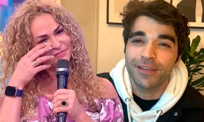 Maryloly López lloró de emoción por mensaje de su hijo Javier Dulzaides ...