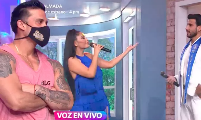 Pamela Franco le cantó "Qué bonito" a Varo Vargas en vivo y Christian ...