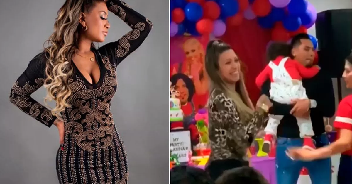 Paula Arias y Tomás Medrano celebraron juntos cumpleaños de su hija ...