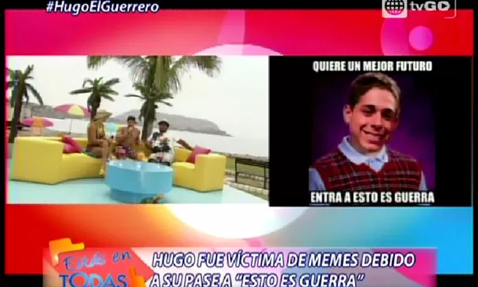 Hugo García fue víctima de memes y así respondió a sus críticos