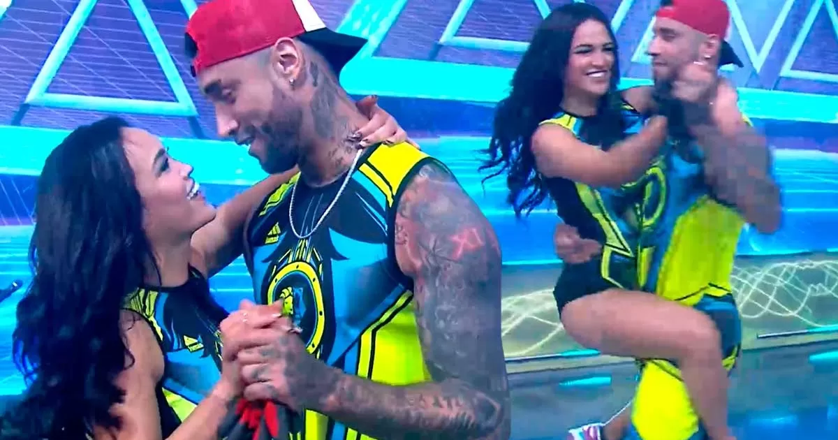 Angie Arizaga y Jota Benz cautivaron con espectacular coreografía al ...