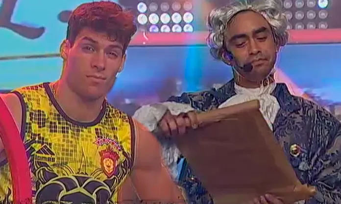 Diego Chávarri recordó 'ampay' a Patricio Parodi durante reto