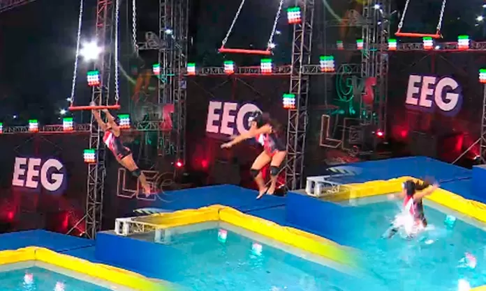 EEG Perú: Karen Dejo perdió en competencia tras caer a la piscina