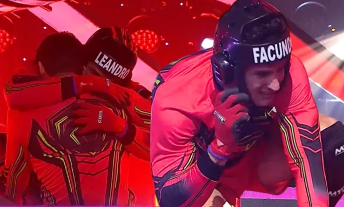 Facundo González: su reacción al perder frente a Leandro