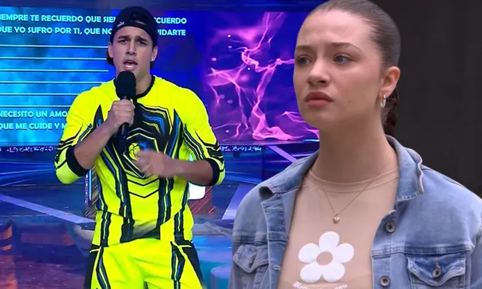 Gabriel Meneses cantó como Valentino para Maripaz