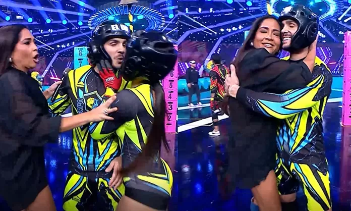 Onelia Molina besó a Mario Irivarren y Katia la empujó