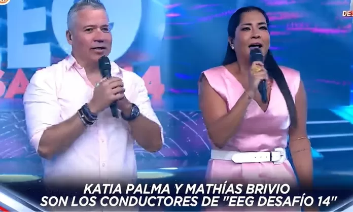 Katia Palma será conductora de EEG con Mathías Brivio