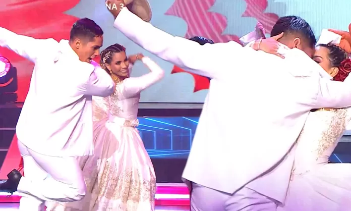 Raúl Carpena se robó el show al ritmo de marinera junto a Gabriela Herrera