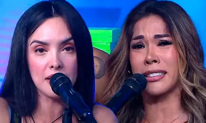 Rosángela amenazó con abandonar EEG por culpa de Karen Dejo