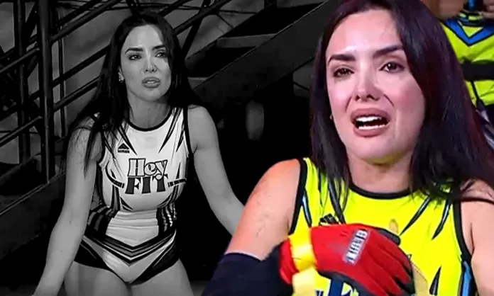 Rosángela Espinoza fue suspendida de EEG y rompió en llanto