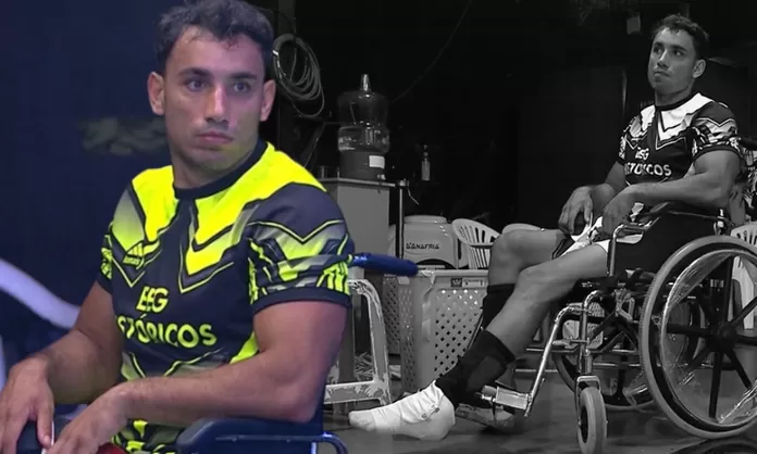 Said Palao sufrió fuerte lesión y se ausentó de competencia