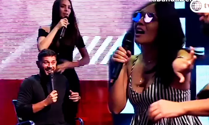 Natalie Vértiz hizo escena de "celos" a Yaco Eskenazi al verlo con "Tany"