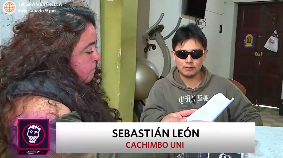 UNI: Conoce la historia de Sebastián León, el joven invidente de 17 ...