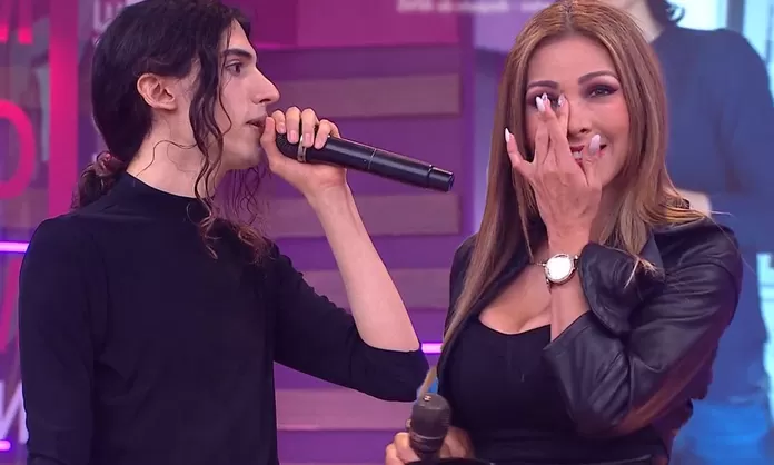 Lucecita Ceballos lloró de emoción al hablar del talento de su hijo ...