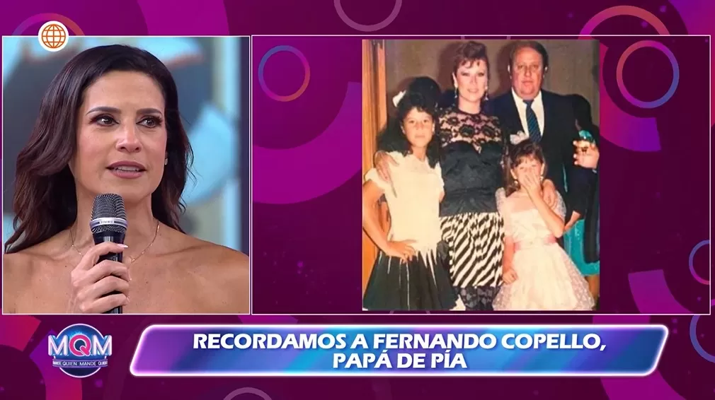 María Pía Copello se quebró al recordar muerte de su padre