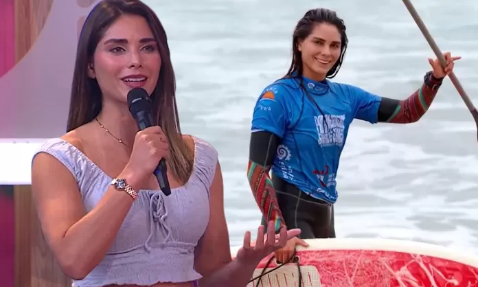 Vania Torres habló en vivo tras ser campeona mundial surf