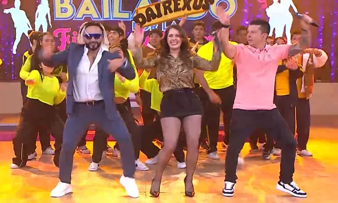 Yiddá, Mario Hart y Zumba bailaron canciones de Combate