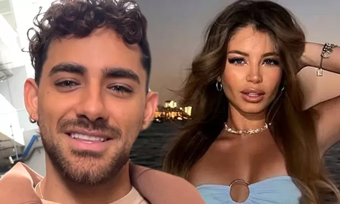 ¿Austin Palao saludó con Flavia Laos en fiesta?