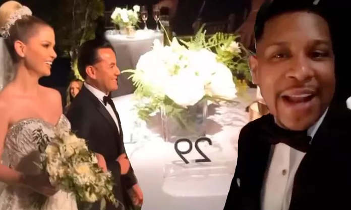 Edson Dávila protestó en boda de Brunella Horna y Richard Acuña por ...