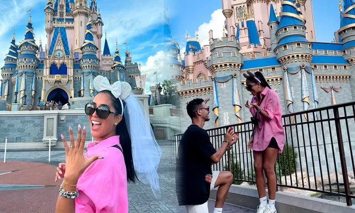 Melissa Paredes: Anthony Aranda le pidió la mano con hermoso anillo de compromiso en Disney