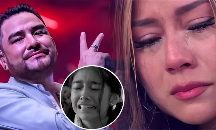 Milenka Nolasco lloró, Russo se manifestó Angelita en shock